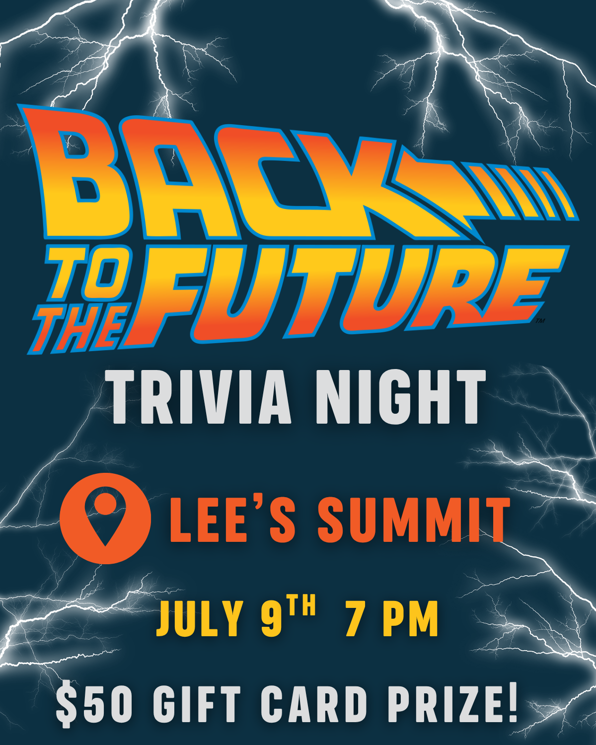 Back to the Future Trivia Night - Summit Fair Shopping